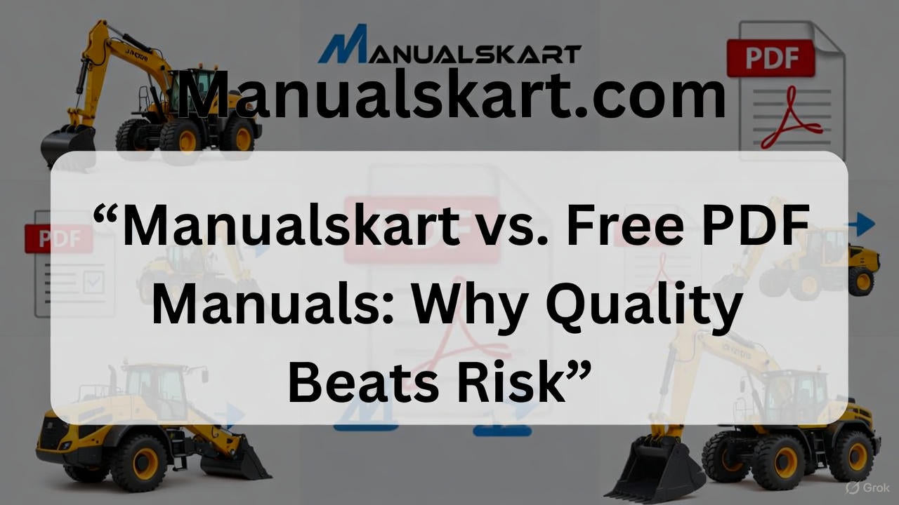 Manualskart vs. Free PDF Manuals: Why Quality Beats Risk