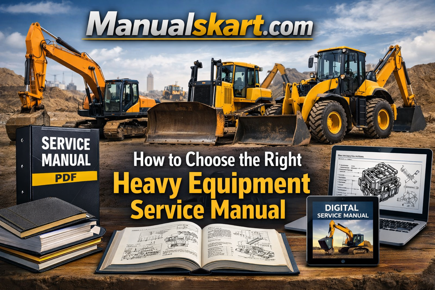 How to Choose the Right Heavy Equipment Service Manual