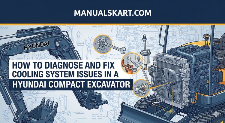 How to Fix Cooling System Issues in a Hyundai Compact Excavator