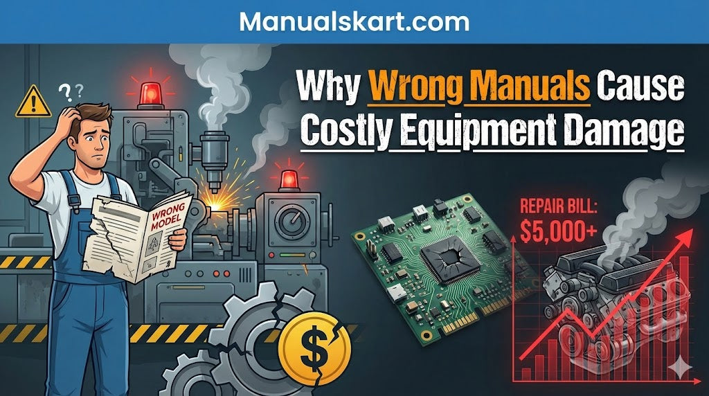 Why Wrong Manuals Cause Costly Equipment Damage